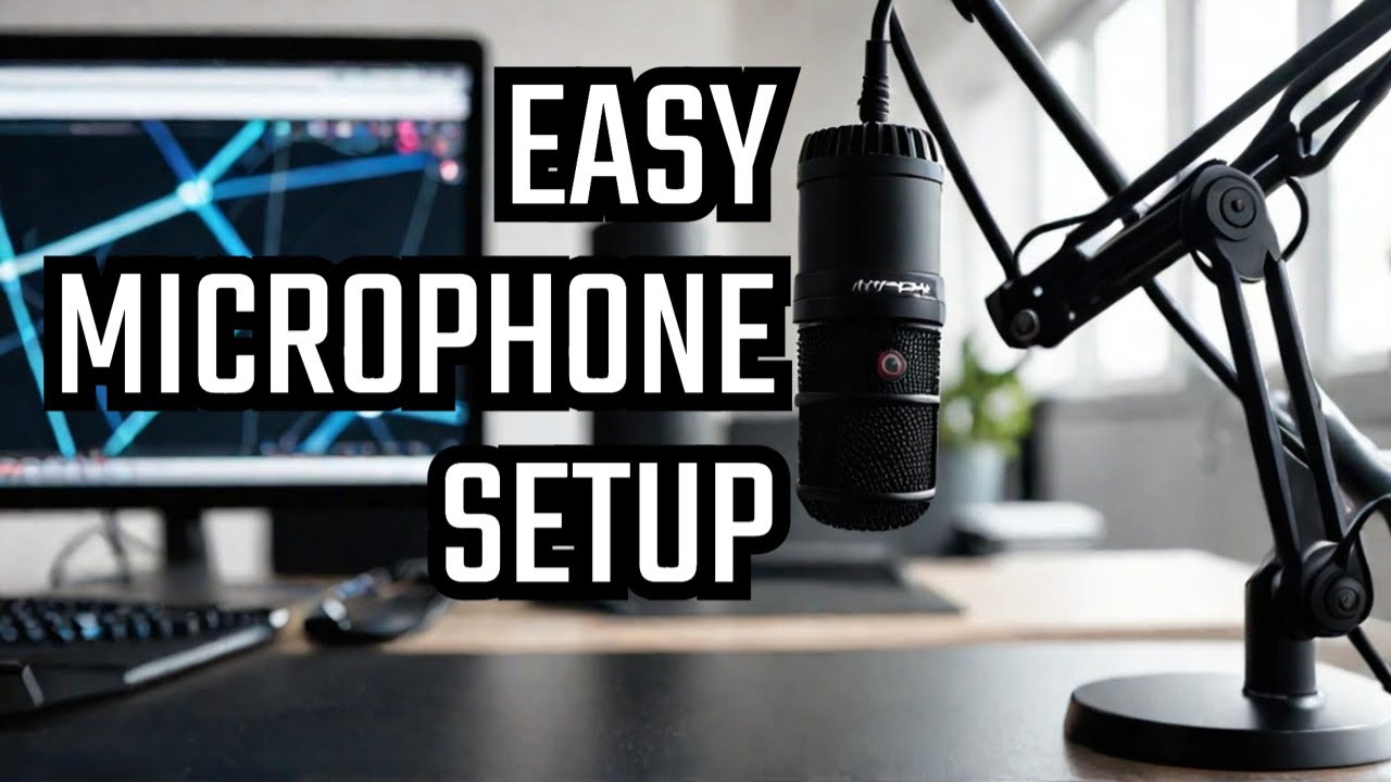 How do you put a HyperX microphone on a boom arm? Simple American ...