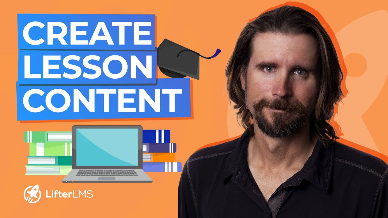 How to Create Online Course Lesson Content - YouTube