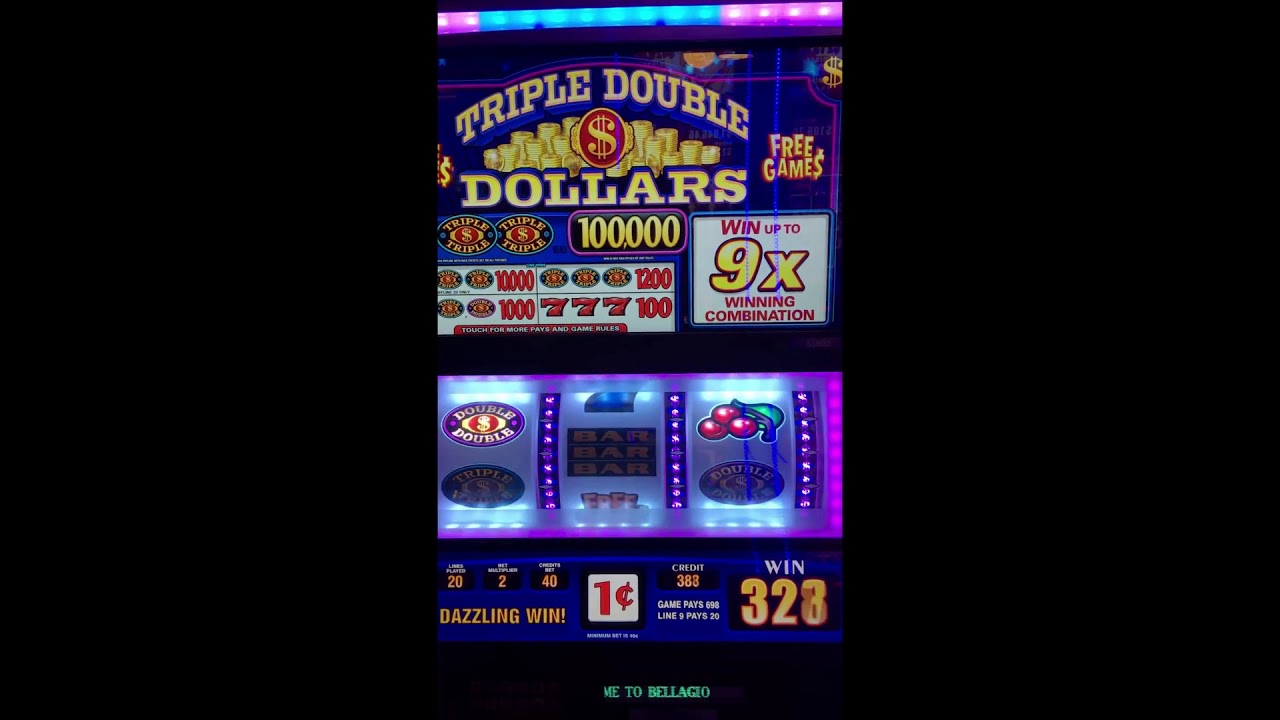 Resorts World Casino NYC | Triple Double Dollars Slot Machine - YouTube