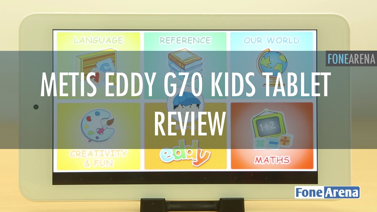 Metis Eddy G70 Kids tablet Review - YouTube