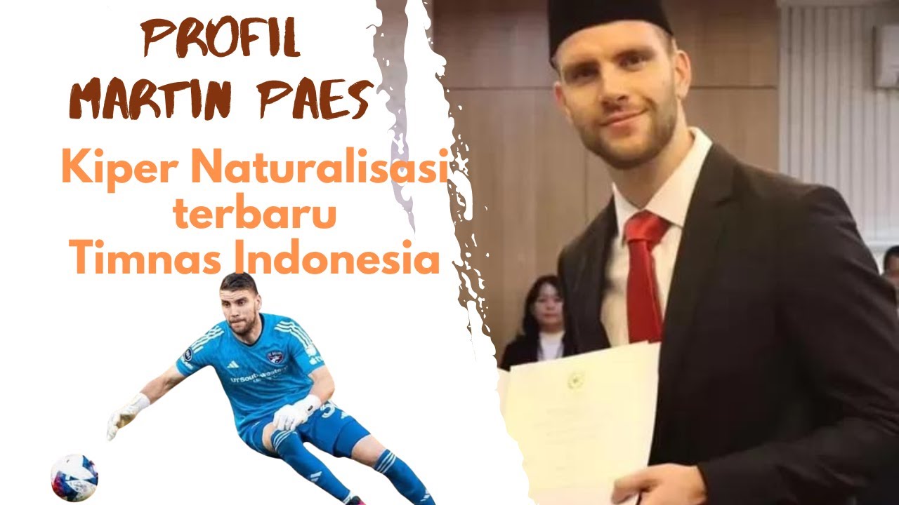 Profil martin Paes kiper naturalisasi terbaru Timnas Indonesia - YouTube