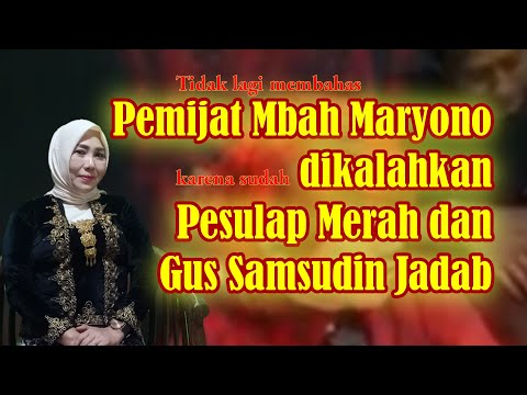 Pijat Mbah Maryono dikalahkan oleh Pesulap Merah.