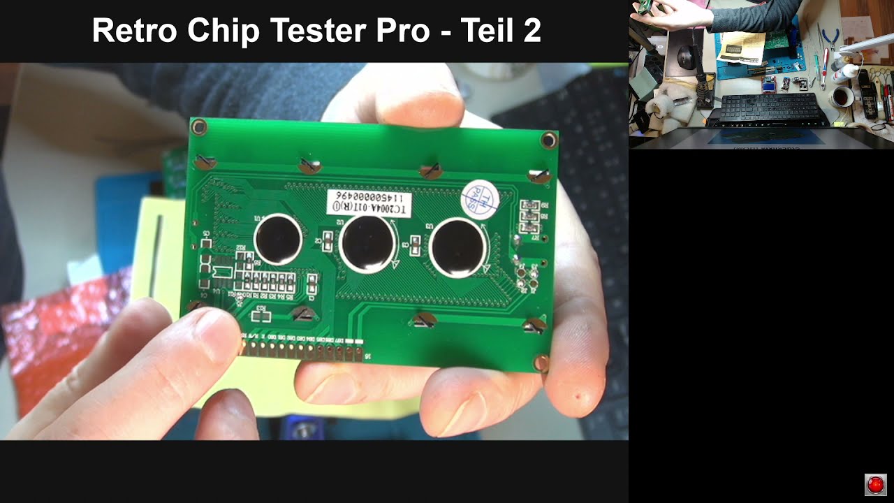 Retro Chip Tester Professional - Zusammenbau - Teil 2 - YouTube