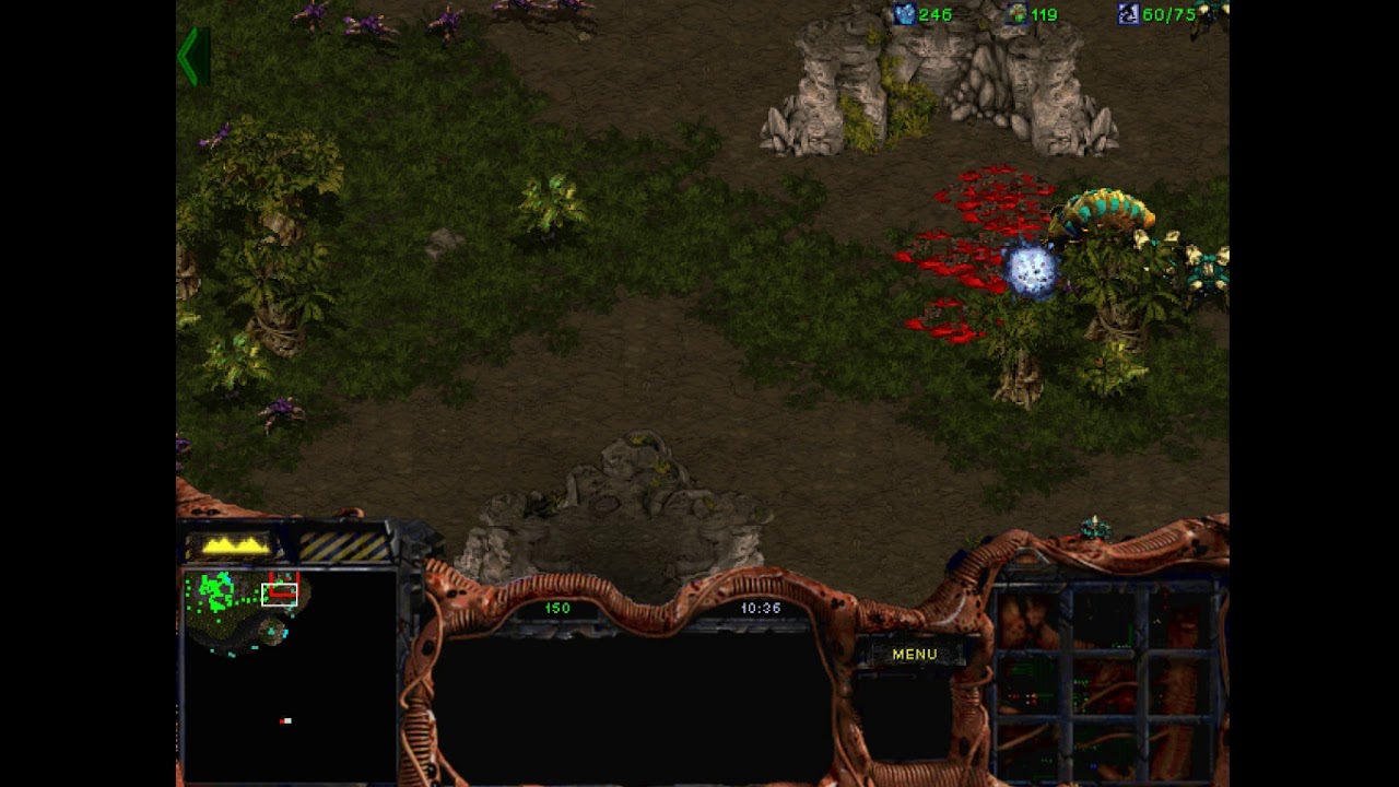 [StarCraft] Zerg Mission 9: The Invasion of Aiur - YouTube