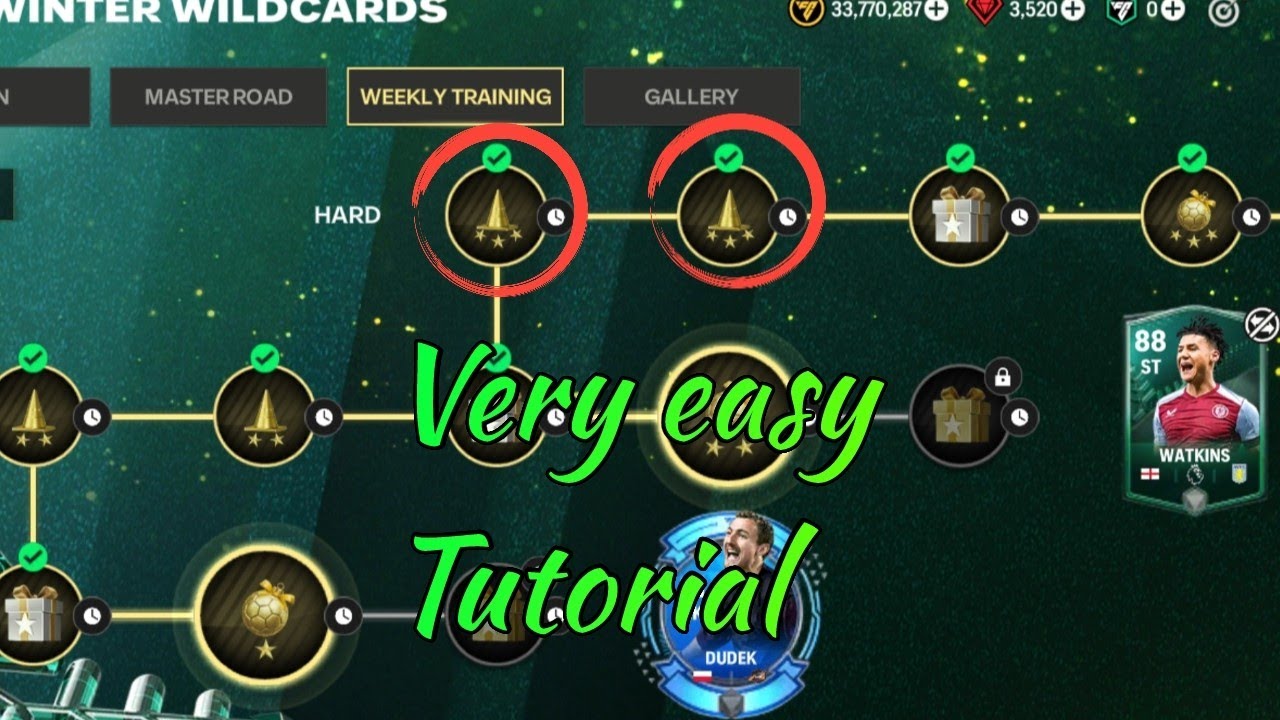 How to complete Hard Skill games Weekly Training Winter Wildcards 💯 ...