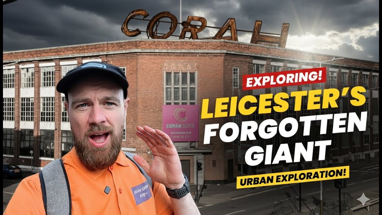 Leicester’s Forgotten CORAH Building | From City’s Pride to Abandoned ...