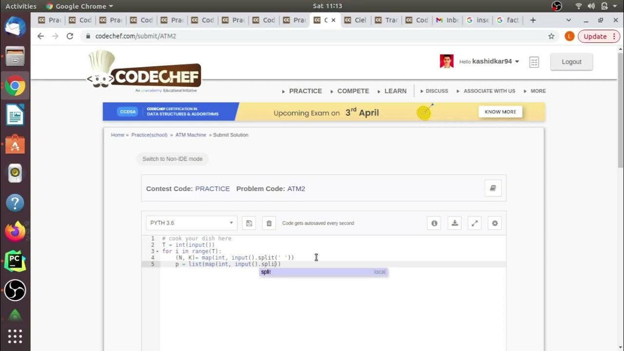 The ATM Machine in Python: Creating an ATM in Python - YouTube