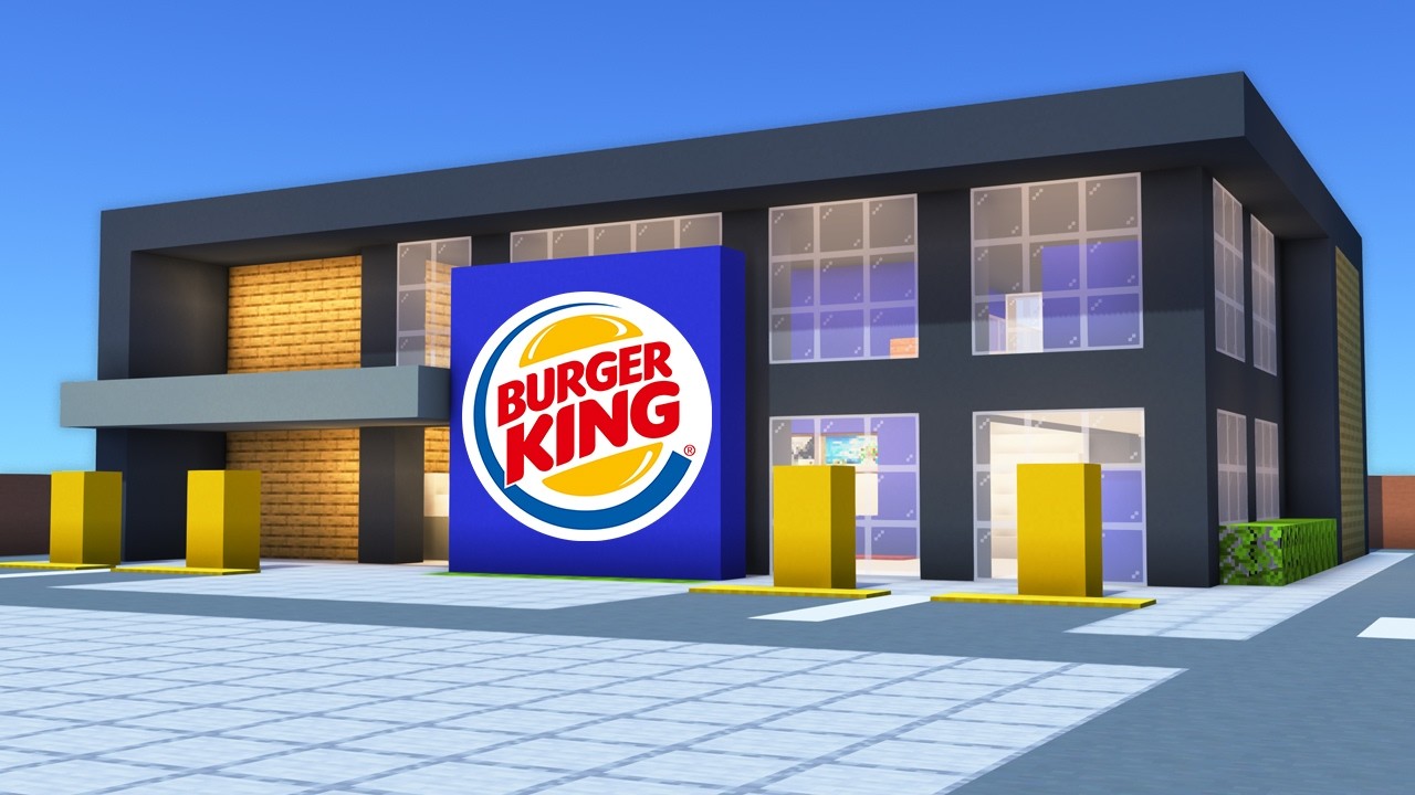 Burger King Building Minecraft Minecraft Tutorial: How To Make Burger