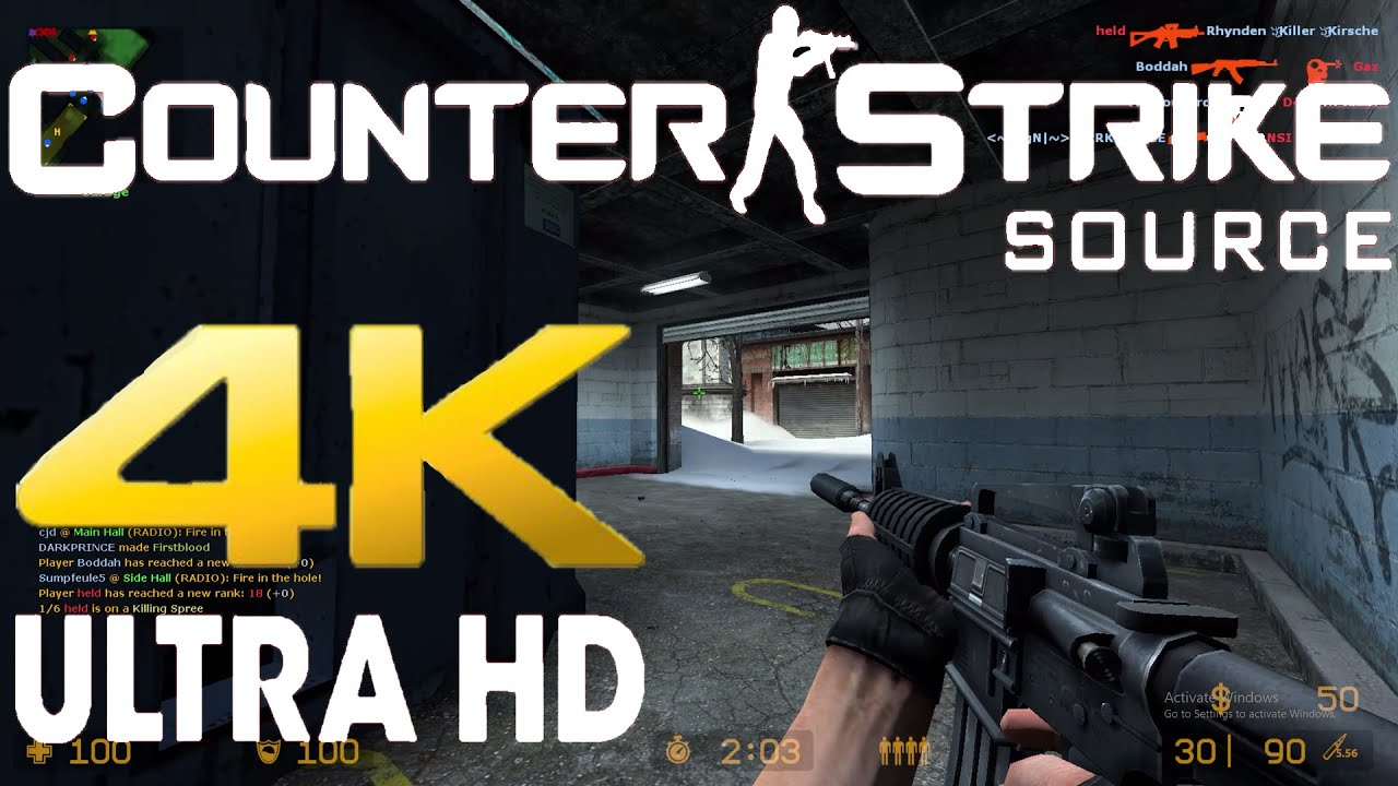 Counter Strike Source Multiplayer In 2024 | 4K - YouTube