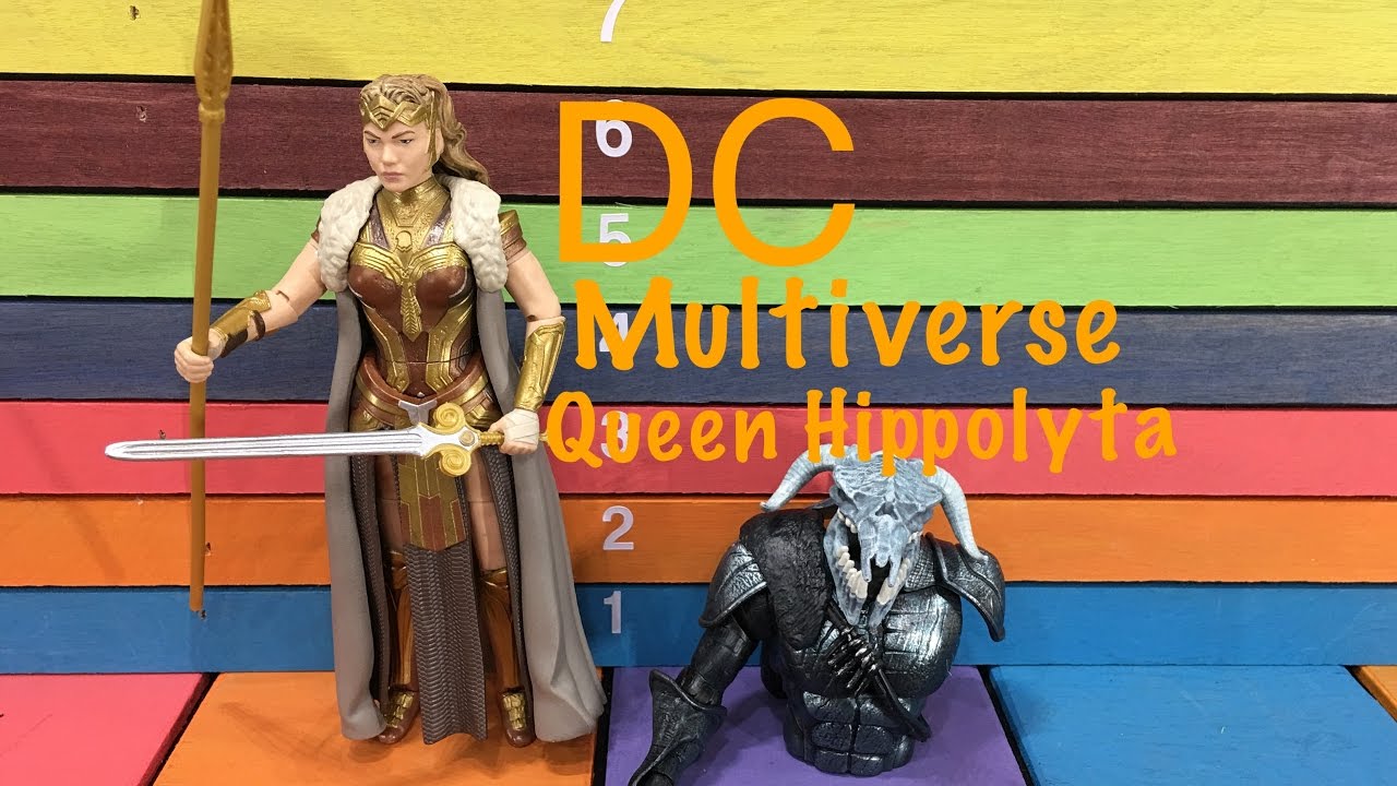 DC Multiverse Wonder Woman QUEEN HIPPOLYTA Collect & Connect Ares ...