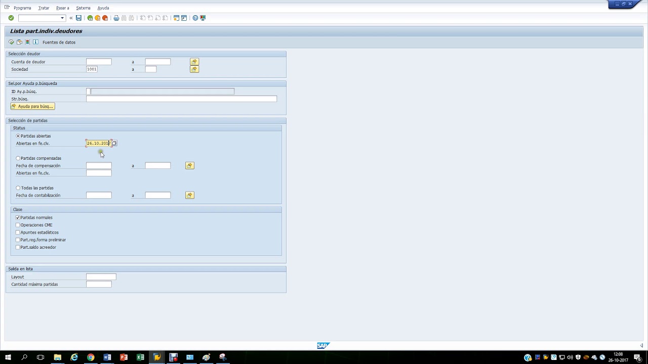 📗🚀 COMO usar SAP / Guia SAP - Visualizar partidas de clientes FBL5N ...