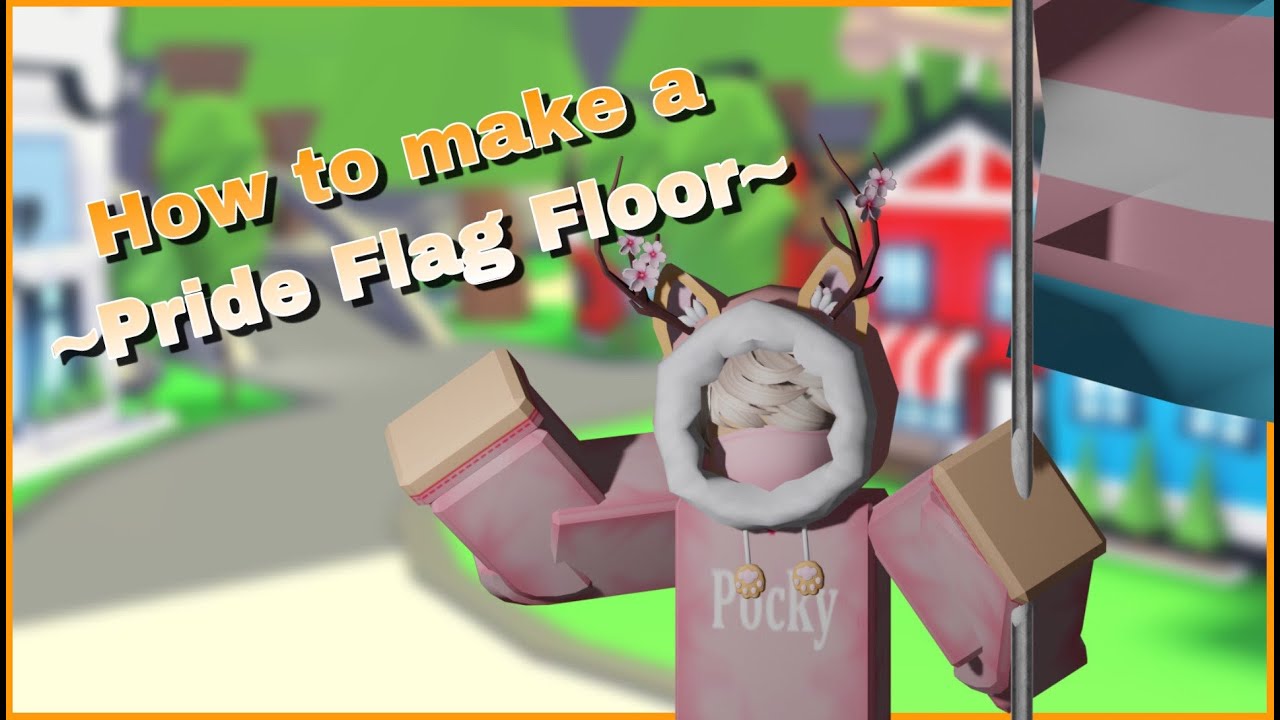 Adopt Me | Pride Flag Floor Tutorial! - YouTube