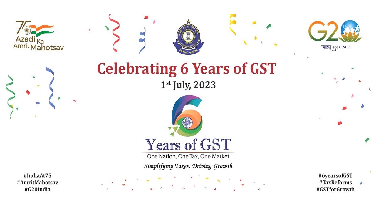 Six Years of GST Celebration II CGST ZONE II Ahmedabad II 01-07-2023 II ...