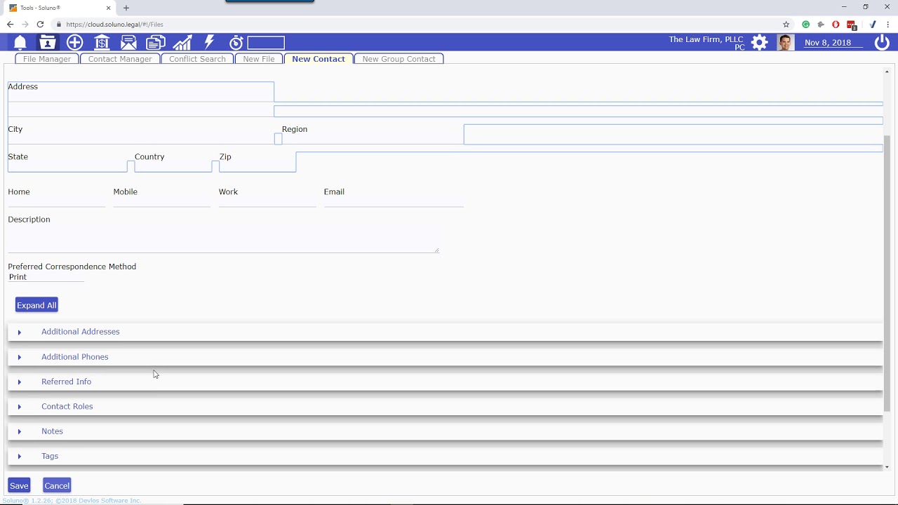 Adding Contacts in Soluno - YouTube