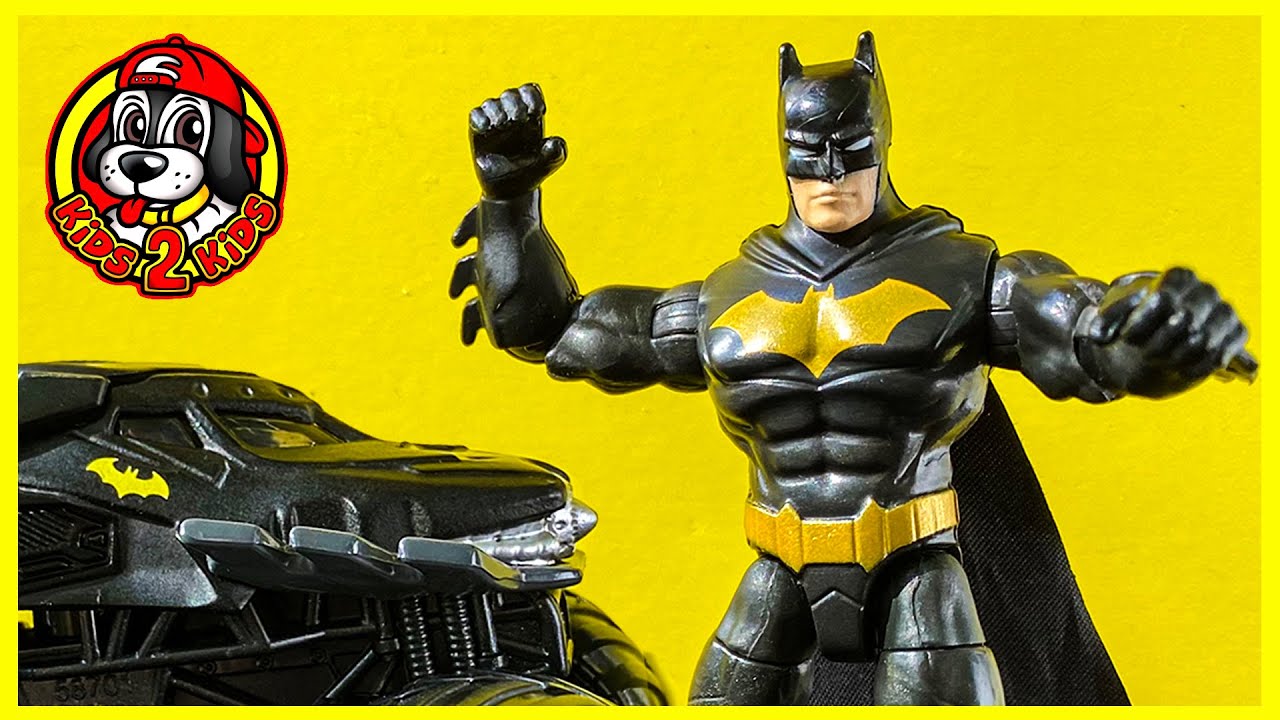 WE GAVE AWAY A HUGE BOX OF BATMAN TOYS (Happy Birthday BATMAN!) - YouTube