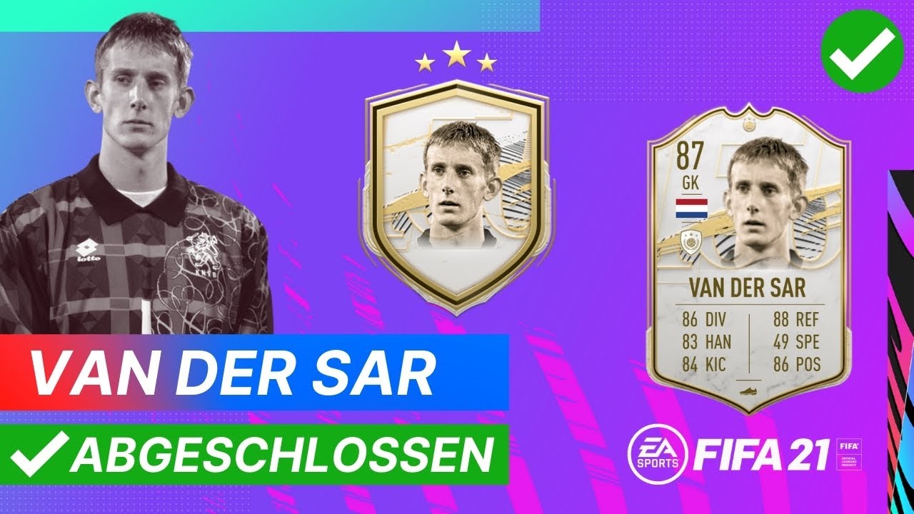 Icon Edwin Van Der Sar 87 ⭐ Günstige Sbc Lösung Ohne Loyalität Fifa