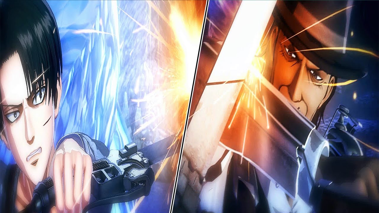 ATTACK ON TITAN 2 | Levi Ackerman Vs Kenny Ackerman Boss Fight(Final ...