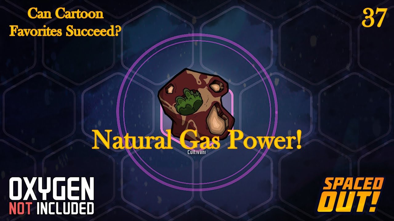 Oxygen Not Included - Natural Gas Power! - YouTube