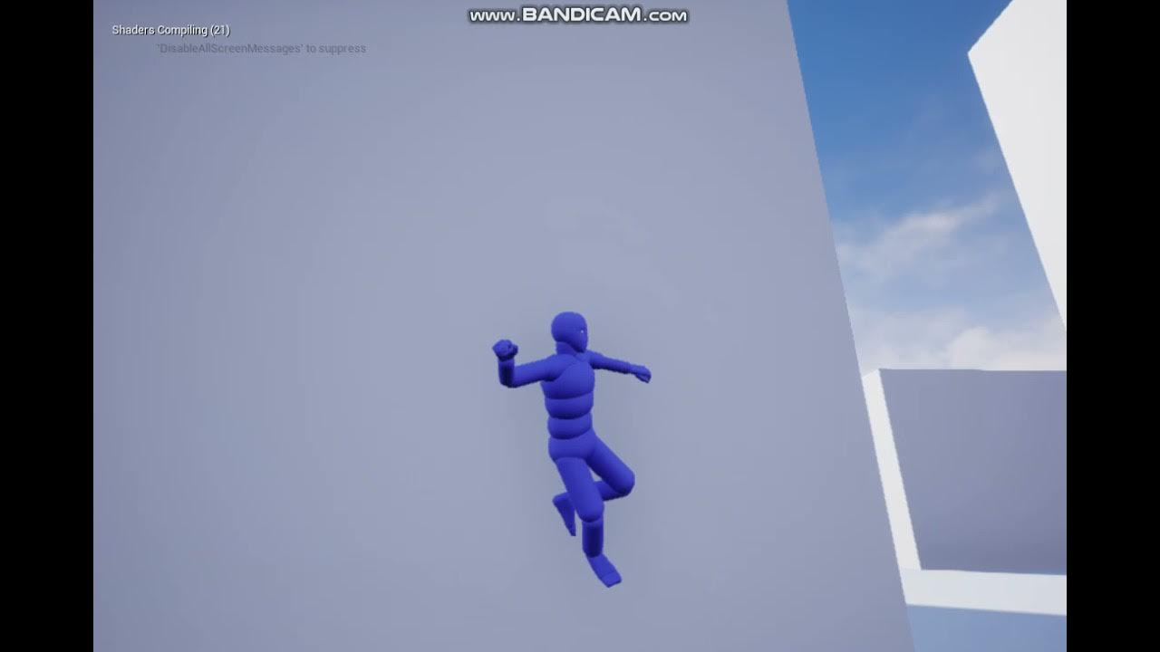 Parkour Fails and Test Crash ragdoll in Unreal Engine 4 - YouTube