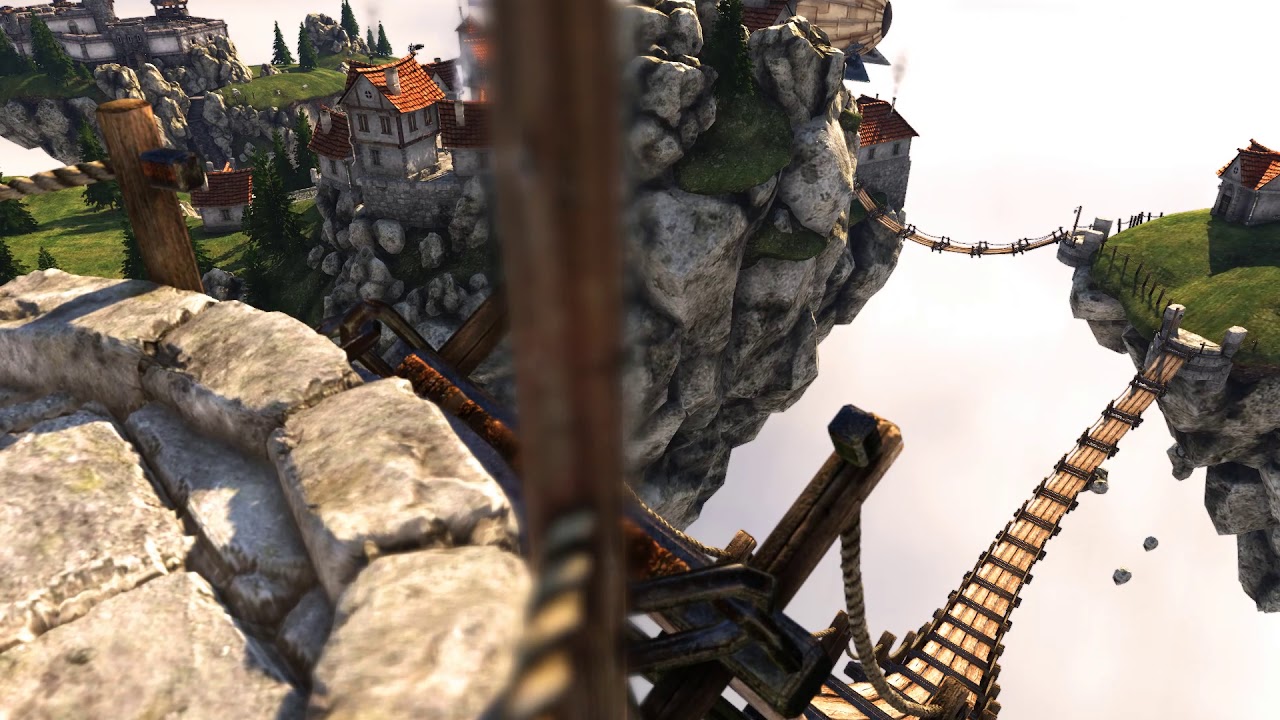 Unigine Heaven 4.0 demo | Shot with GeForce - YouTube