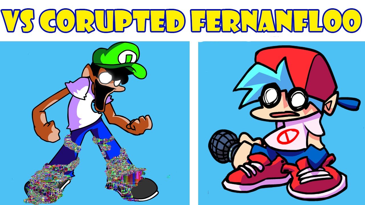 Friday Night Funkin' New VS Corrupted Fernanfloo | Pibby x FNF Mod ...