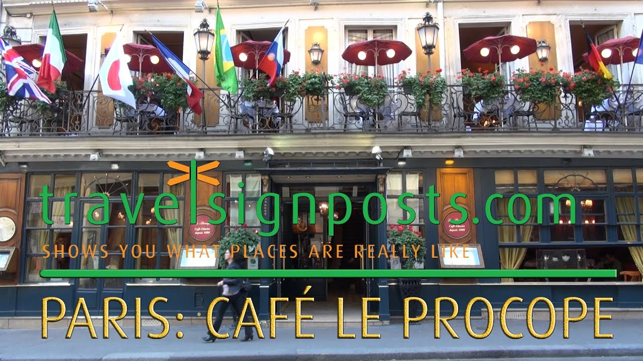 Le Procope, Paris -- A Place of Rendezvous Through History - YouTube