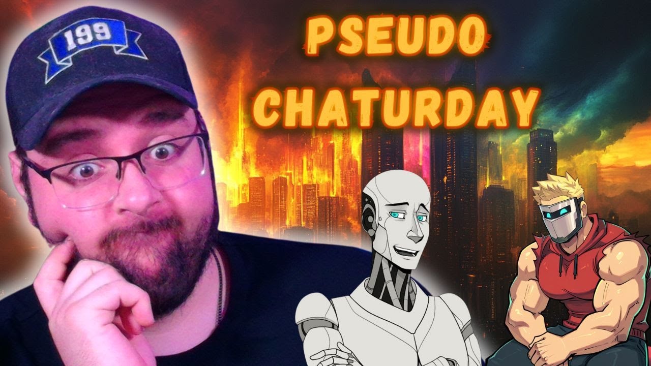 Pseudo Chaturday! Reacting to Just a Robot, and Silvy Spark!! - YouTube