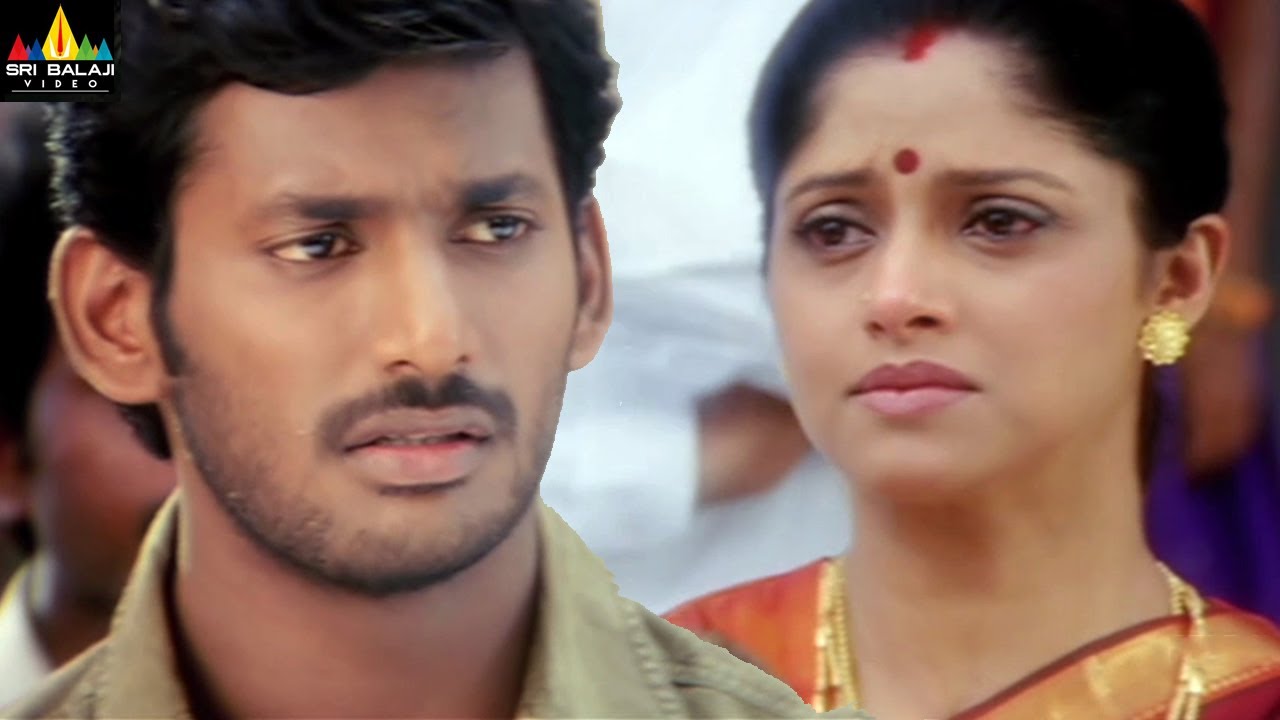 Bharani Movie Vishal & Nadhiya Emotional Scene | Telugu Movie Scenes ...