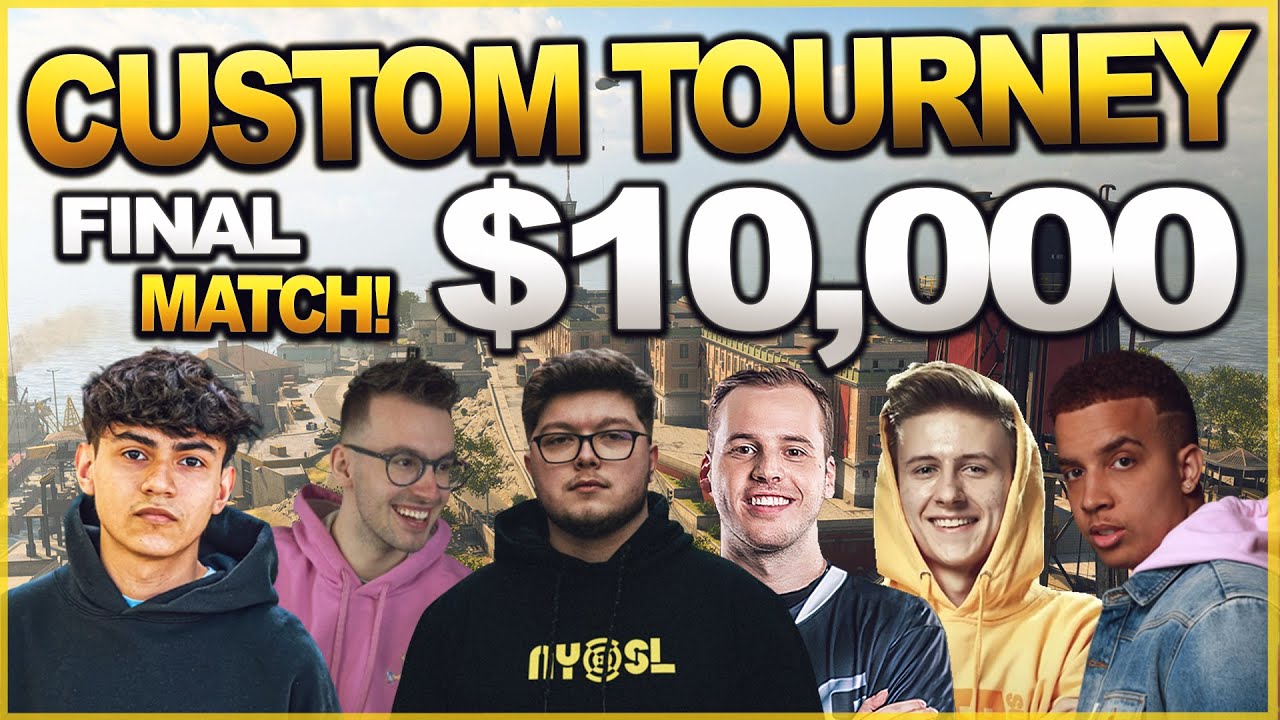 Warzone $10,000 Customs Tournament FINAL Match 2! - Warzone 2 - YouTube
