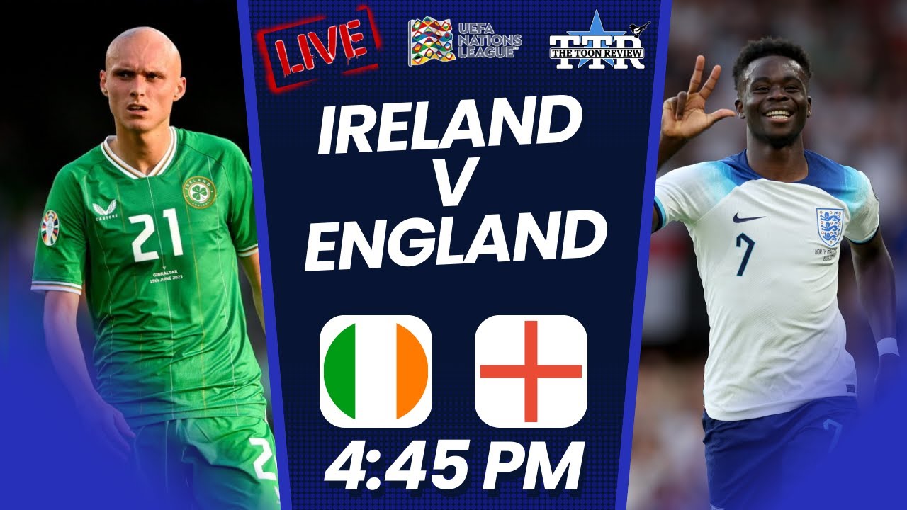 Ireland v England | Matchday Live - YouTube