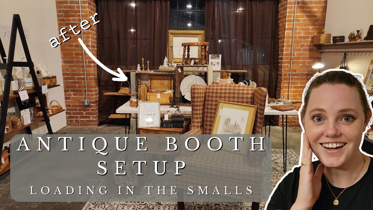 2024 Antique Booth Challenge: Day 13 | The New Booth Setup Is Finished ...