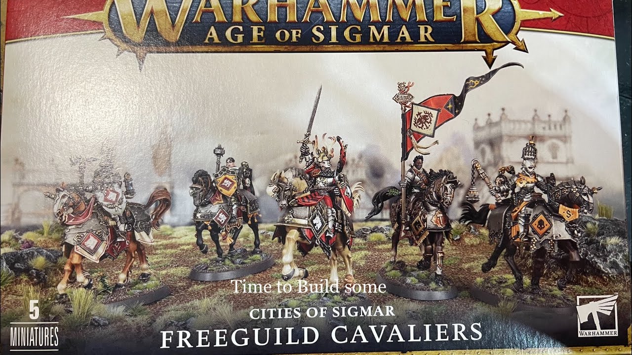 My latest ASSEMBLY video of the new FREEGUILD CAVALIERS for Cities of ...
