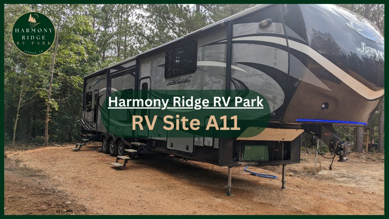 Harmony Ridge RV Park - Site A11 Tour - YouTube