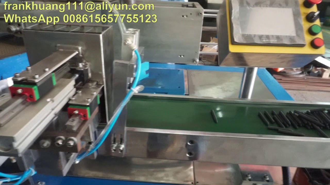 fully automatic crayon molding machine - YouTube