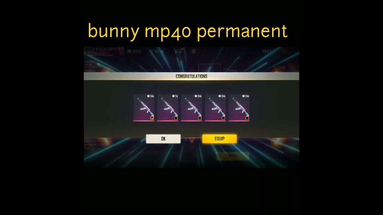 free fire bany mp 40 configuration perfect para - YouTube