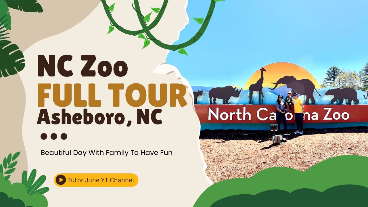 North Carolina Zoo Full Tour, Asheboro, NC - YouTube
