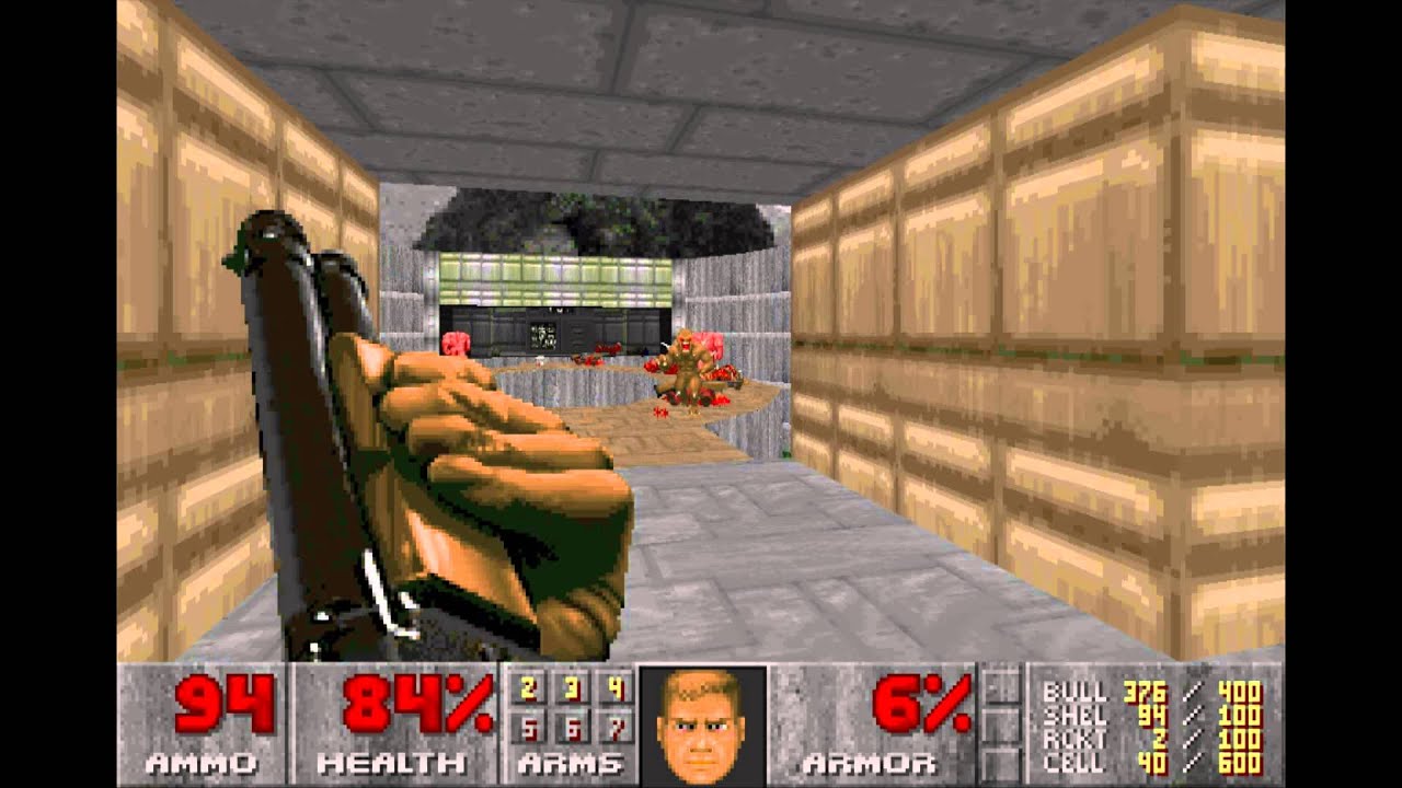 [DOOM BFG Edition] Nightmare Difficulty - Episode 1 Map 3 - YouTube