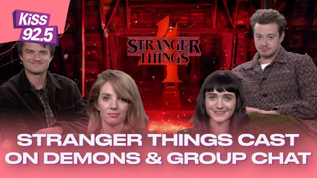 Interviewer Tries to CONVINCE “Stranger Things” Cast Demons ARE REAL 😱😵 ...
