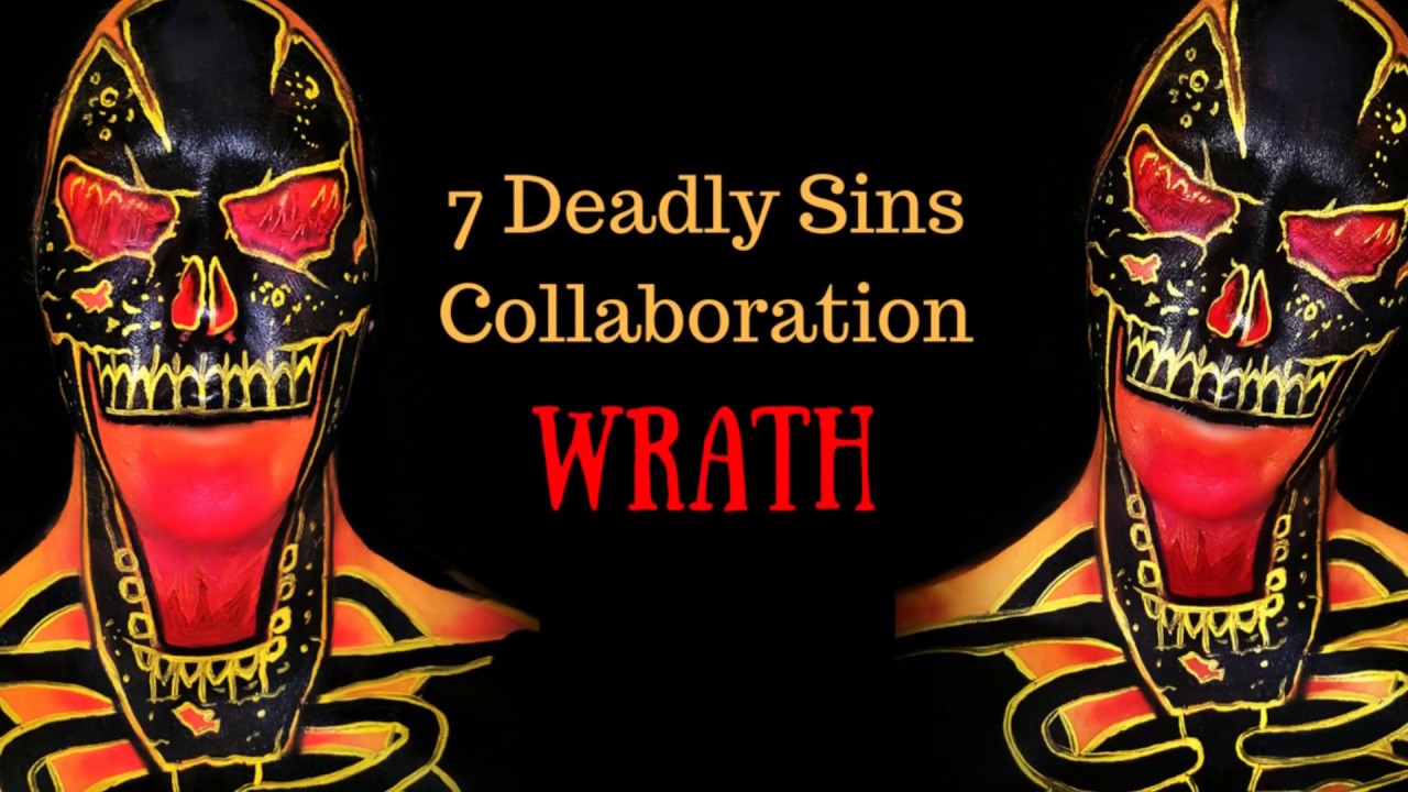 7 Deadly Sins Makeup Tutorial/ WRATH - YouTube