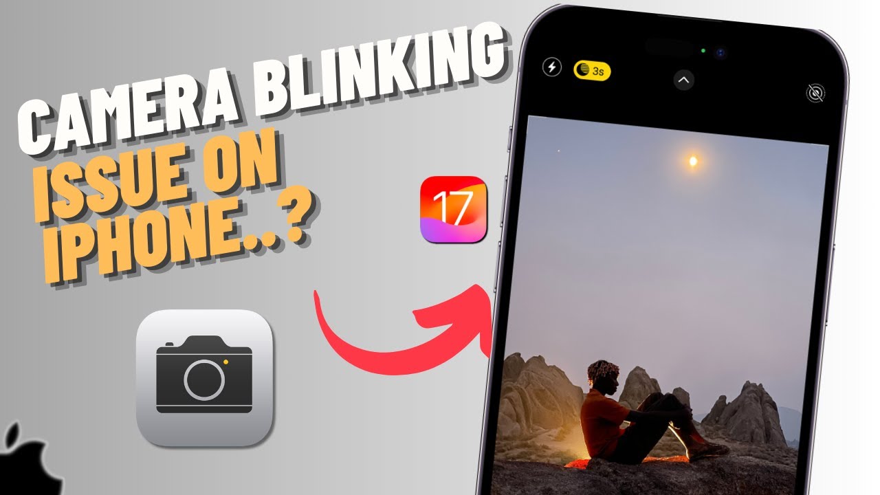 How To Fix Camera Blinking Issue After iOS 17 Latest Update | SOLVED ...