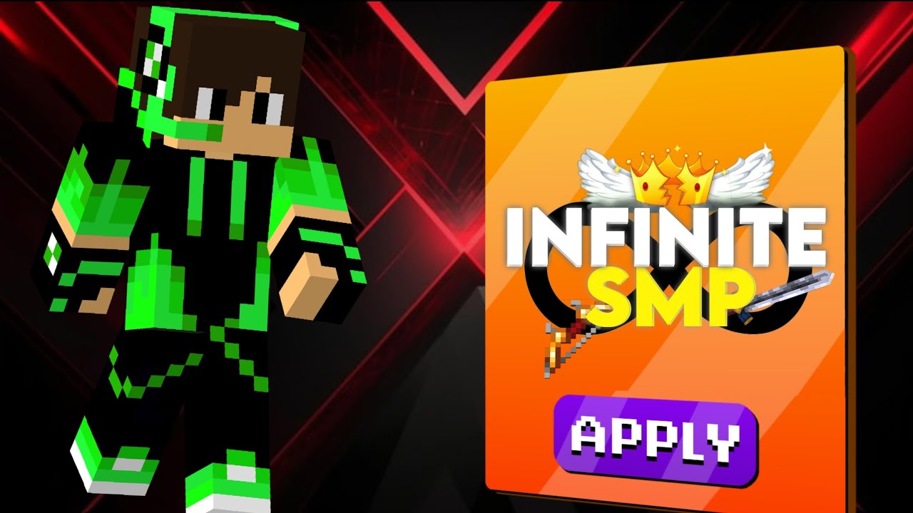 THIS IS MY APPLICATION FOR INFINITE SMP IN HINDI @aNitroq @its_pradeep ...