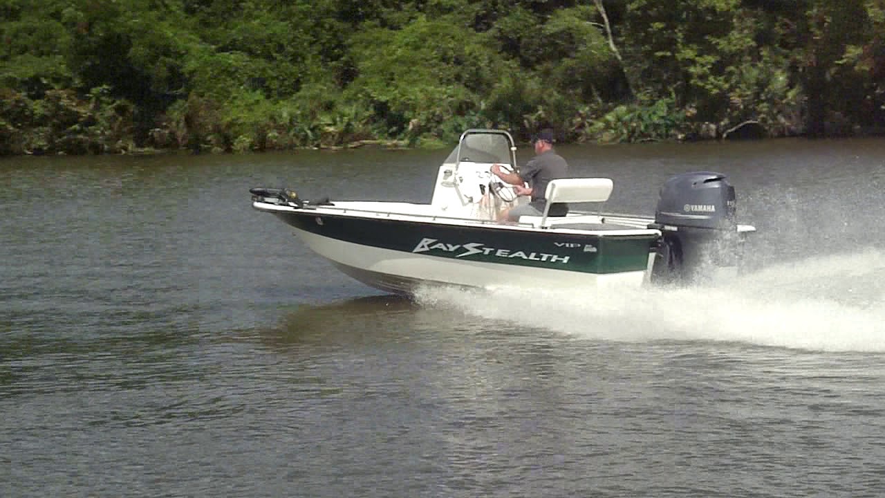 BAY STEALTH 1880 w/2012 YAMAHA 115 - YouTube