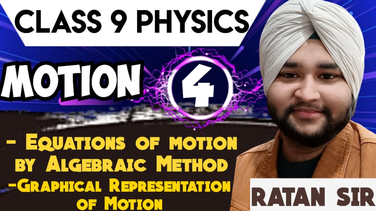 Class 9 Science Chapter 8 || Motion 04 || Equations of Motion ...