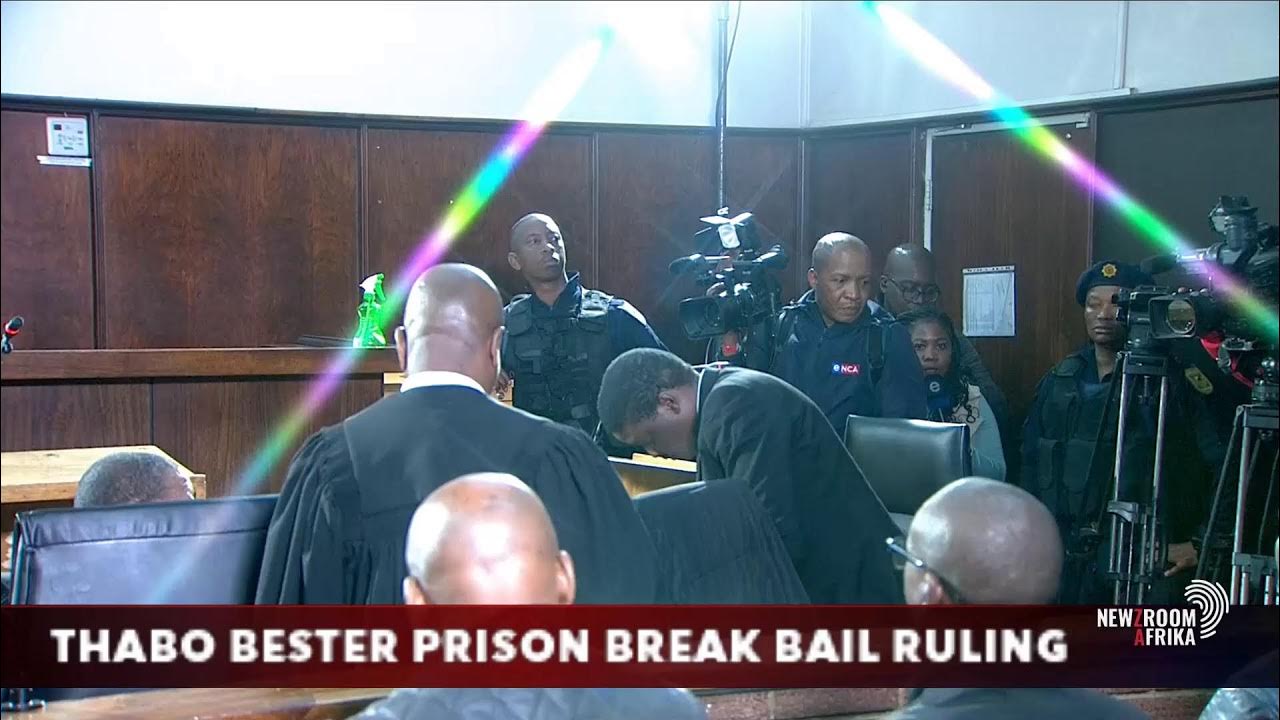THABO BESTER PRISON BREAK: BAIL RULING FOR 5 ACCUSED - YouTube