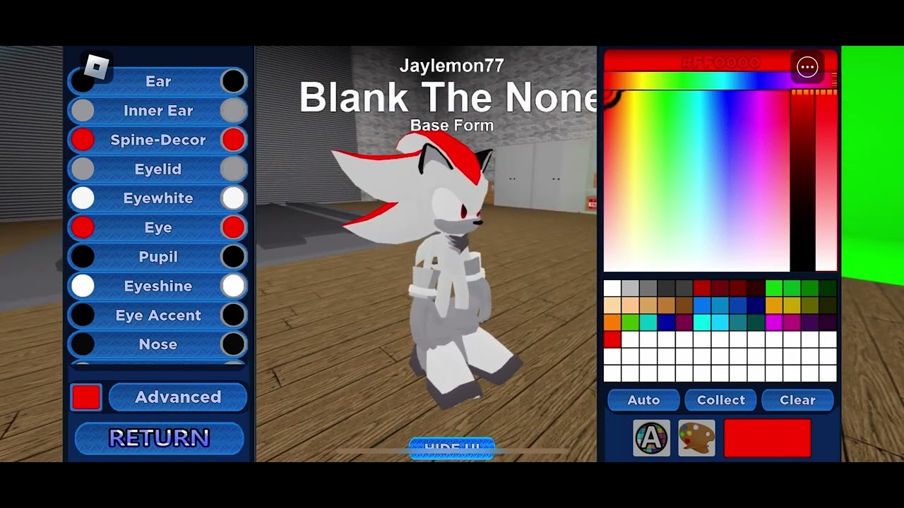 How to make shadow in sonic pulse roblox(sorry for the long video ...