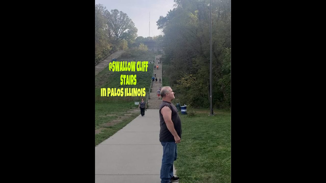 @SWALLOW CLIFF STAIRS IN Palos Illinois - YouTube