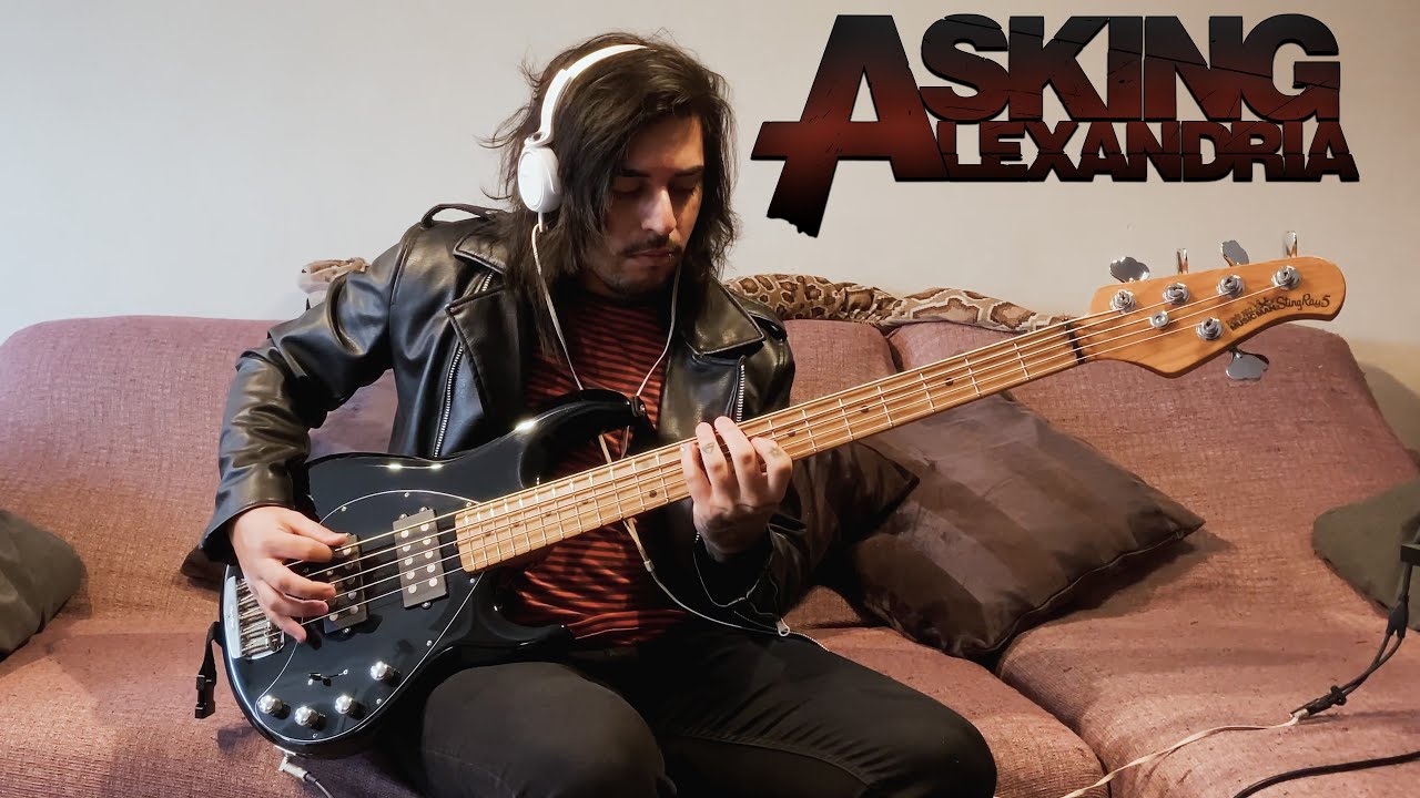 Asking Alexandria - When Everyday's The Weekend (Bass cover) - YouTube