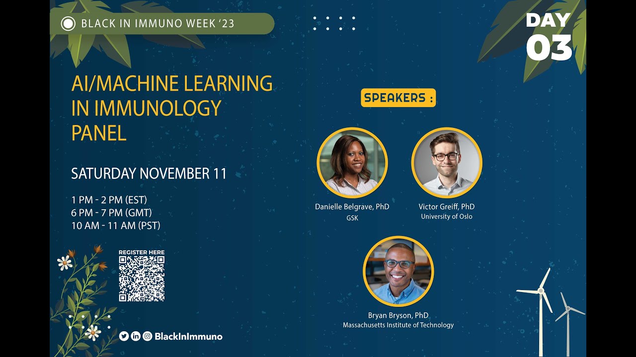 AI Machine Learning in Immunology Panel 2023 - YouTube