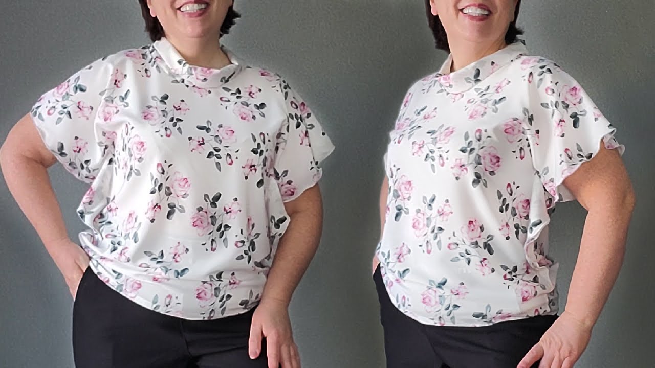 NEW. Seamstresses don’t sew like that. Simple blouse sewing. NO PATTERN ...