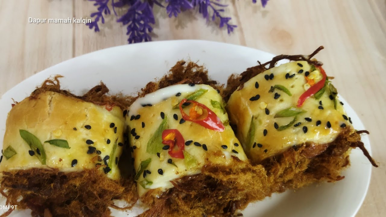 RESEP ROTI ABON GULUNG | FLOSS ROLL ALA BAKERY TERKENAL - YouTube